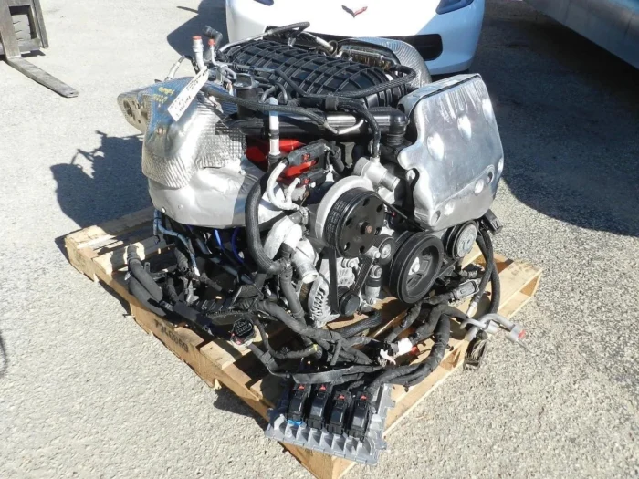 2022 C8 Corvette Stingray Z51 – OEM 6.2L LT2 Complete Engine Assembly ...